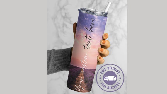 Personalized Tumbler With Straw Custom Design Tumbler With - Etsy