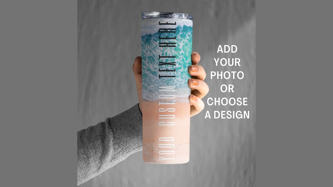 Personalized Tumbler With Straw, Custom Tumbler With Straw ...