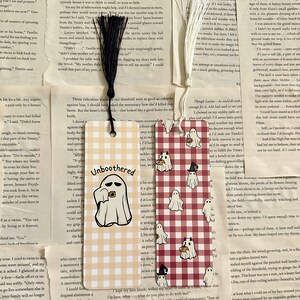 Cute Fall Bookmarks, Halloween Bookmarks, Ghost Bookmarks, Cute Gifts ...