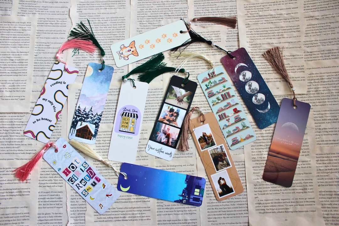 Personalized Metal Bookmark, Cute Bookmarks, Custom Photo Bookmarks ...