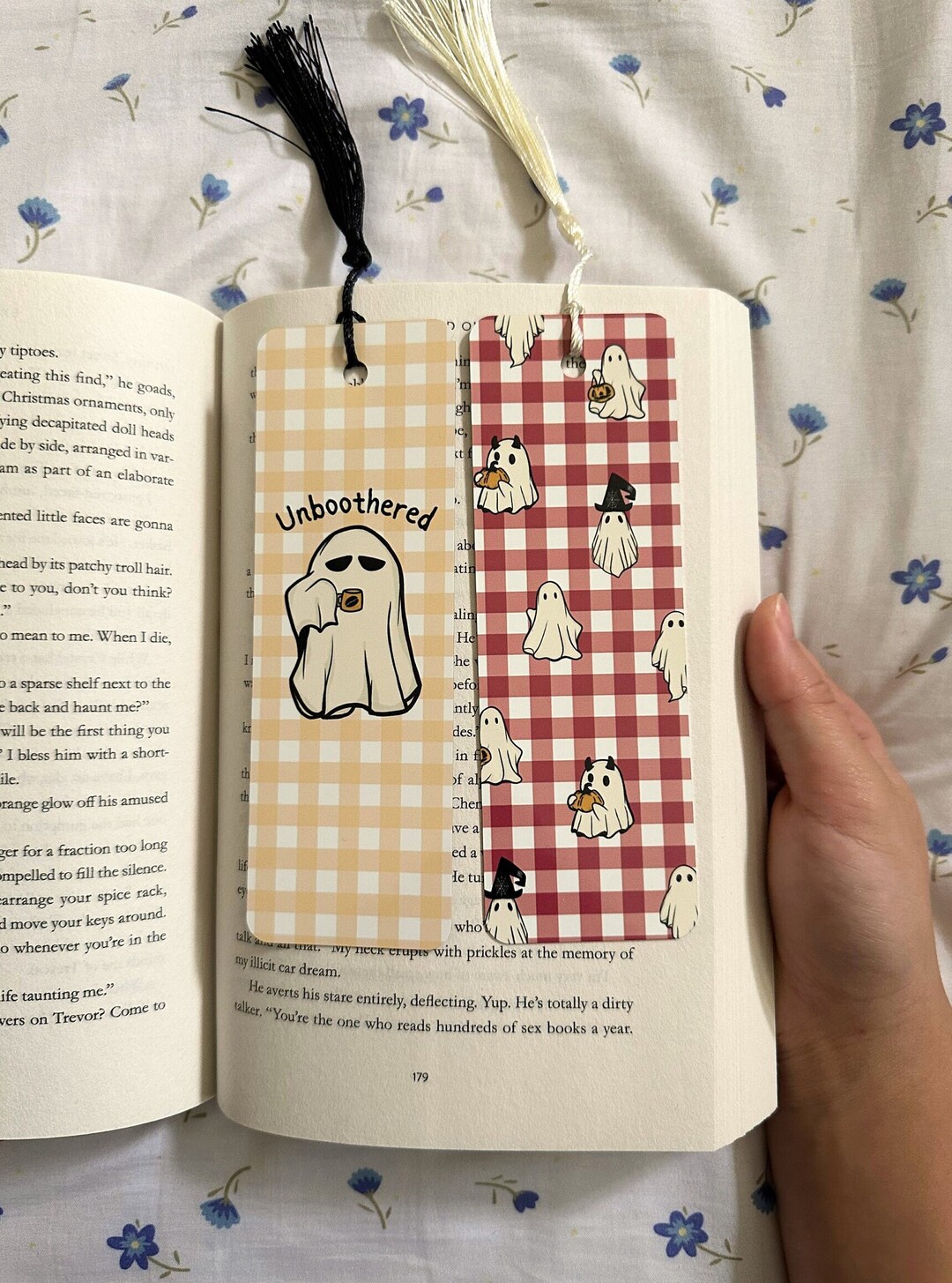 Cute Fall Bookmarks, Halloween Bookmarks, Ghost Bookmarks, Cute Gifts ...