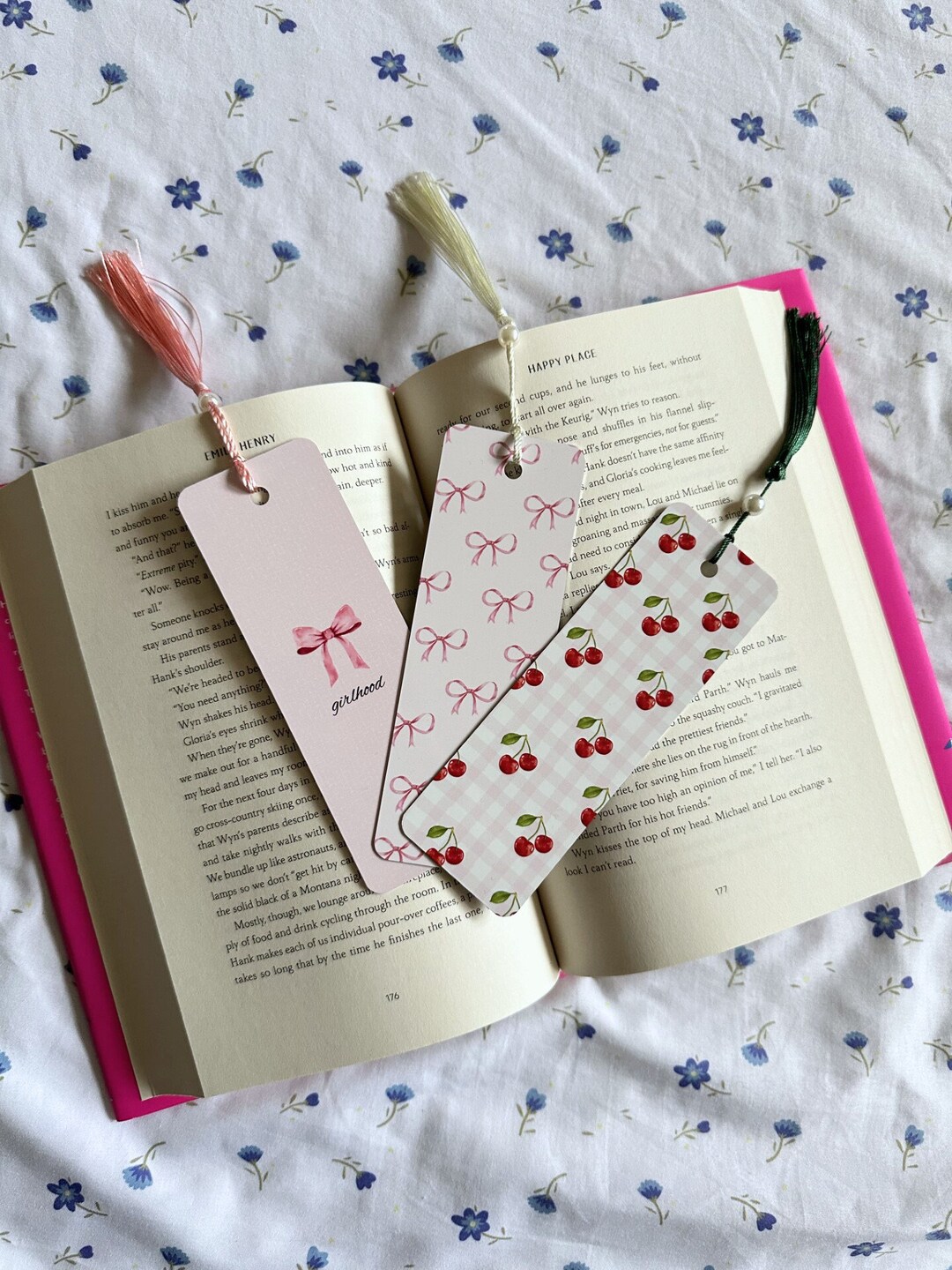 Valentine's Day Gift Cute Valentine's Day Bookmarks Gifts for Her Metal ...