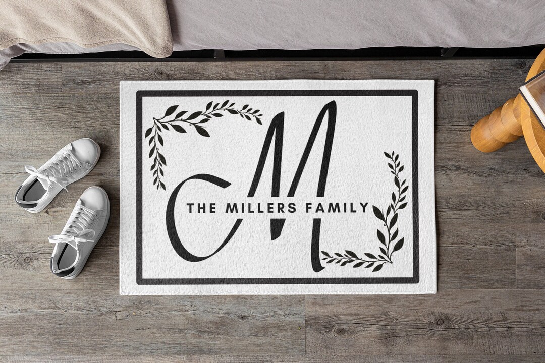 Your Business Logo on Rug | Cute Family Rugs | Customizable Indoor and ...