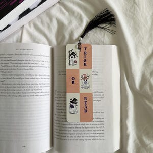 Cute Fall Bookmarks, Halloween Bookmarks, Ghost Bookmarks, Bookish ...
