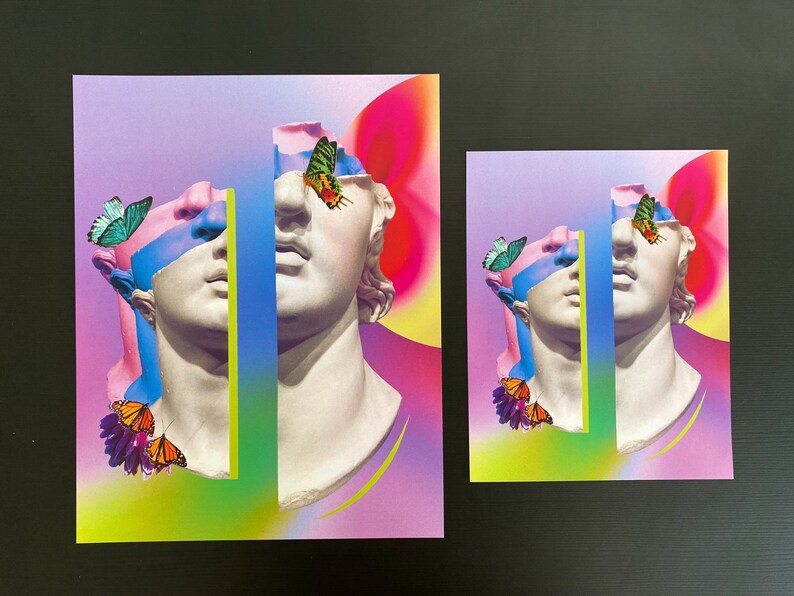 Wall Hangings Home Décor PRINT Prints 8x10 and 11x14 Statue of David ...