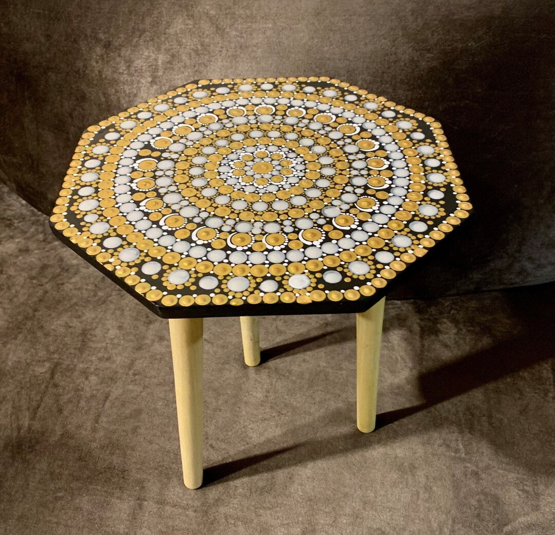 Handmade Mandala Coffee Table - Etsy