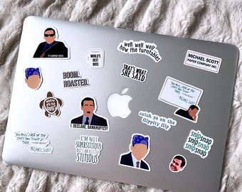 Handmade Stickers Funny Stickers Laminated The Office Sticker Set Vinyl ...