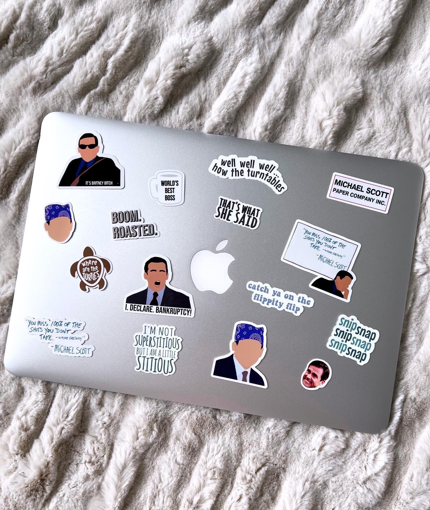 Michael Scott Sticker Pack the Office Stickers the Office - Etsy