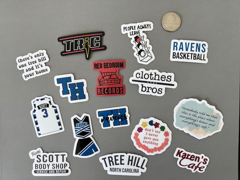 One Tree Hill Sticker Pack Tric Clothes Over Bros - Etsy