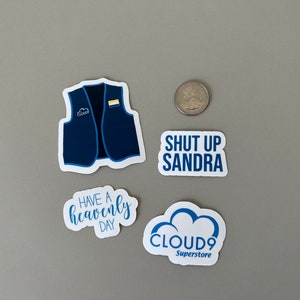 Superstore Sticker Pack | Cloud 9 | Shut up Sandra | Have a Heavenly ...