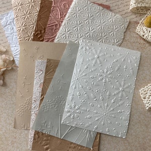 Craft Supplies Embossed Papers Crafting Supplies Embossed Paper for ...