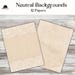 Neutral Beige Paper Set: Printable Junk Journal Kit (digital Download ...