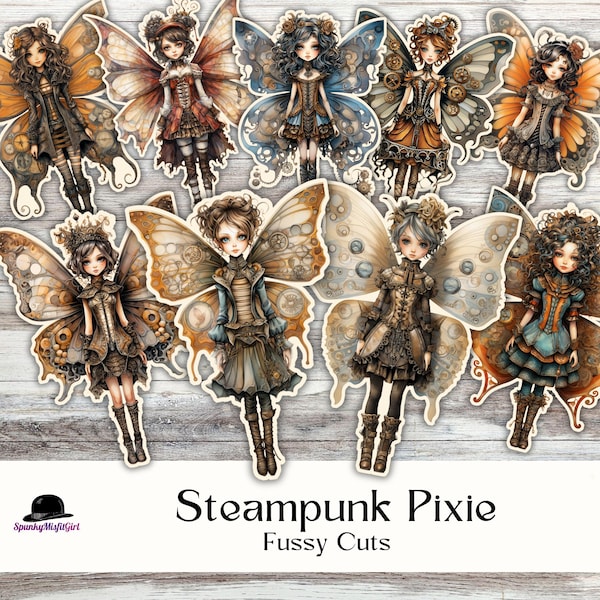 Steampunk Paper Doll - Etsy