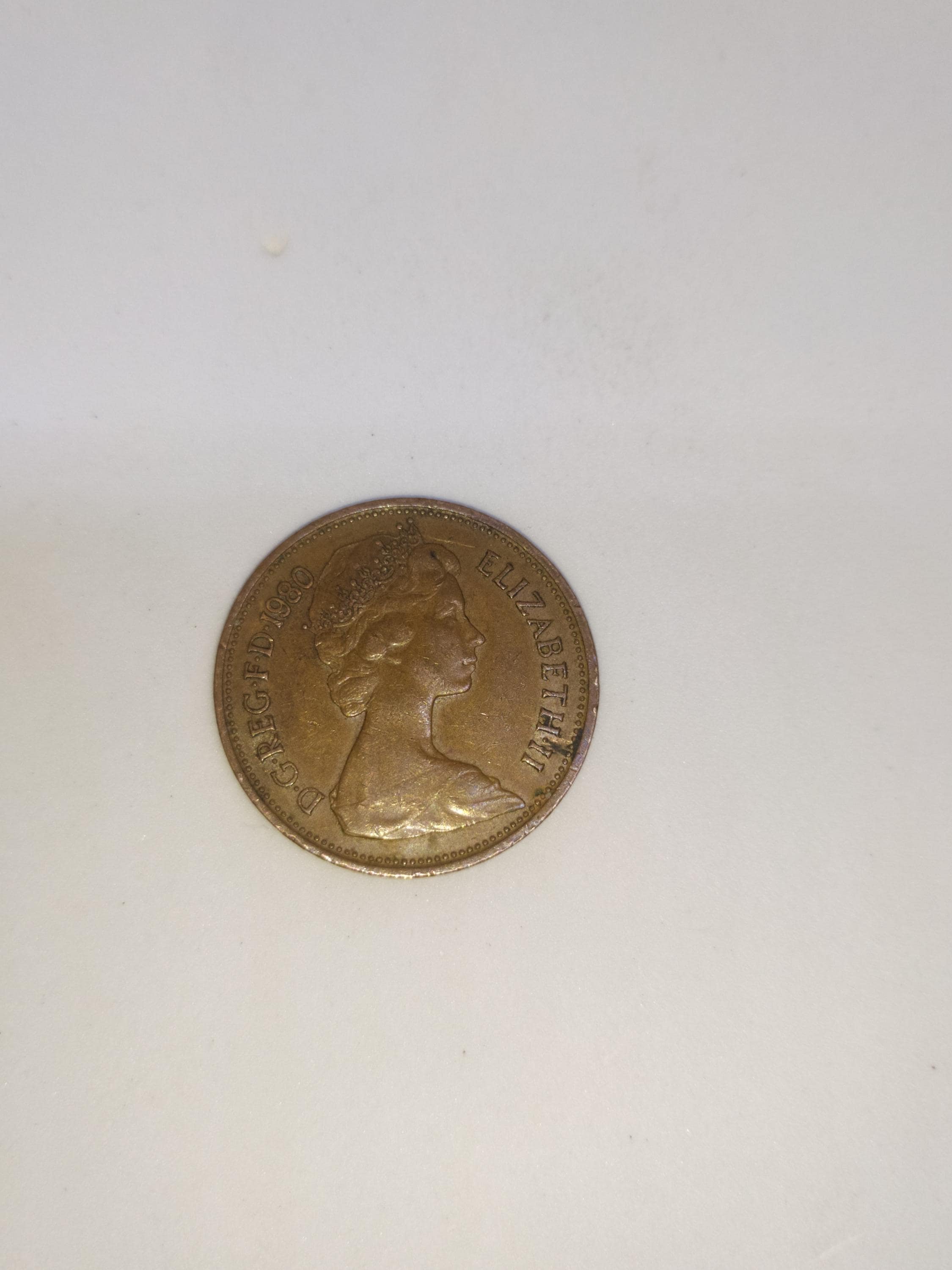 1980 "new Pence" 2p Coin - Vintage British Collectible - Etsy UK