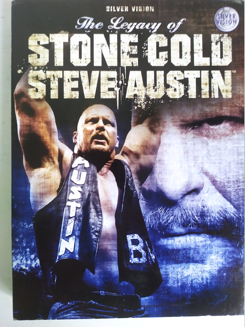 Vintage WWE Stone Cold Steve Austin's Life Legacy DVD Set - 3-disc Collection - Etsy