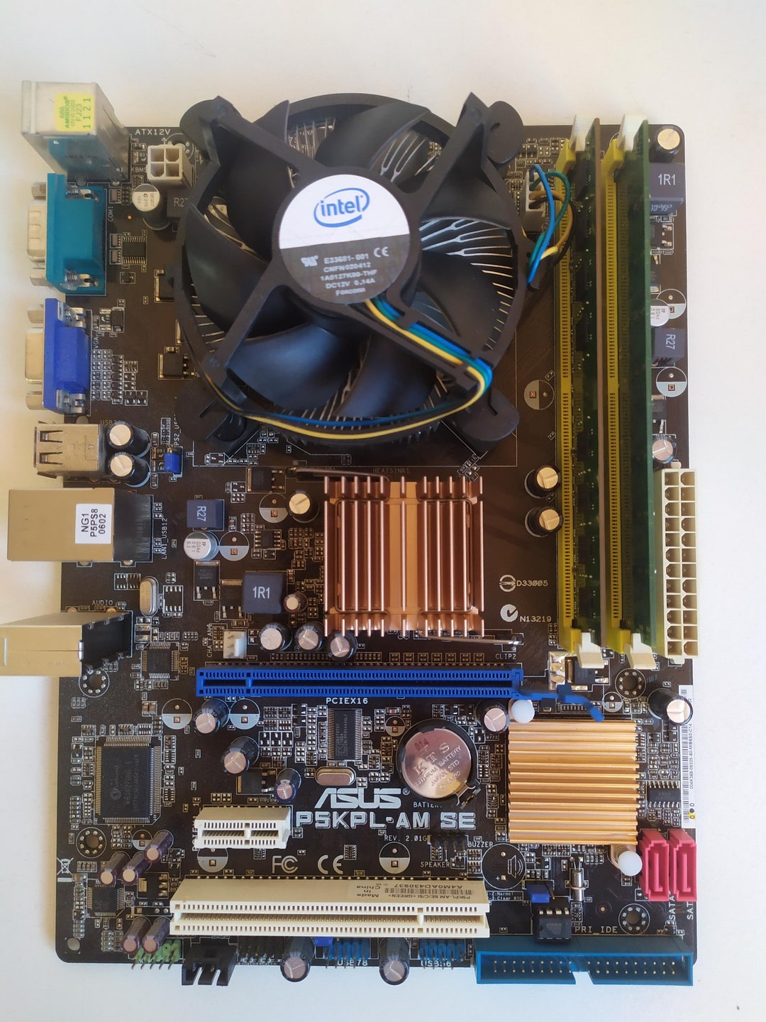 Rediscover Vintage Computing: Asus PKPL-AM SE Motherboard Kit! - Etsy