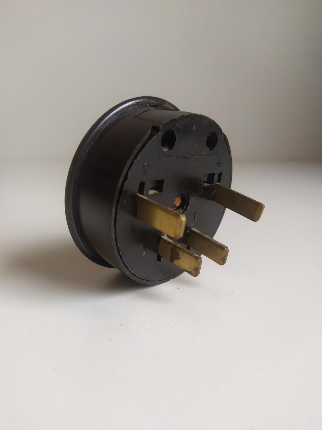 Soviet Vintage Electrical Socket 25A 380V - 1970s Bakelite 4 Pin Plug ...