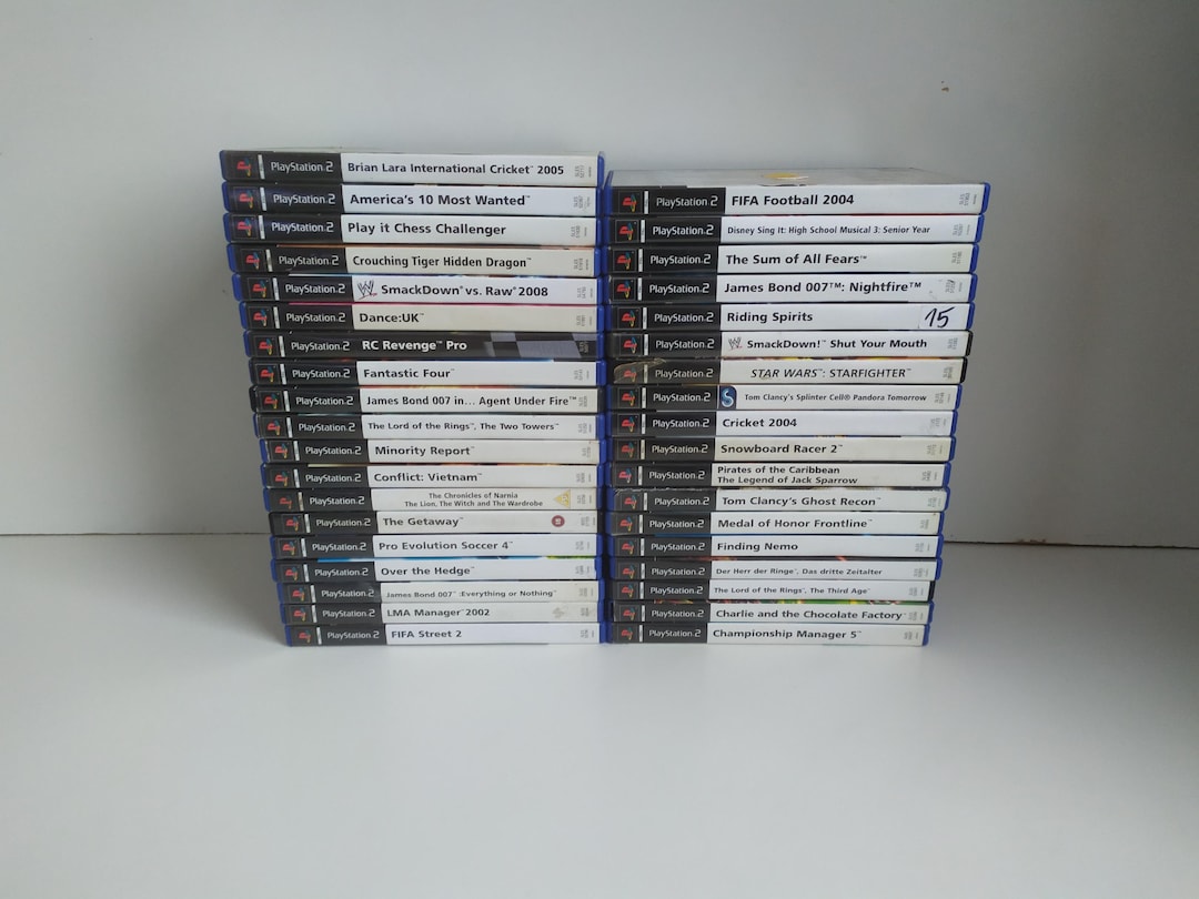 Vintage Sony Playstation 2 Games - Tested DVD Discs - Choose Your Game ...