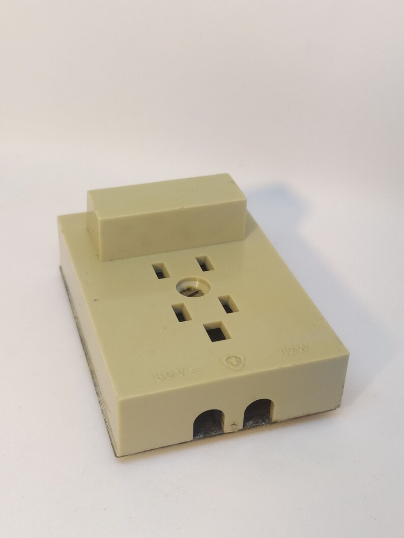 Vintage Soviet Socket Telos for Rotary Telephone, Retro Phone Parts ...