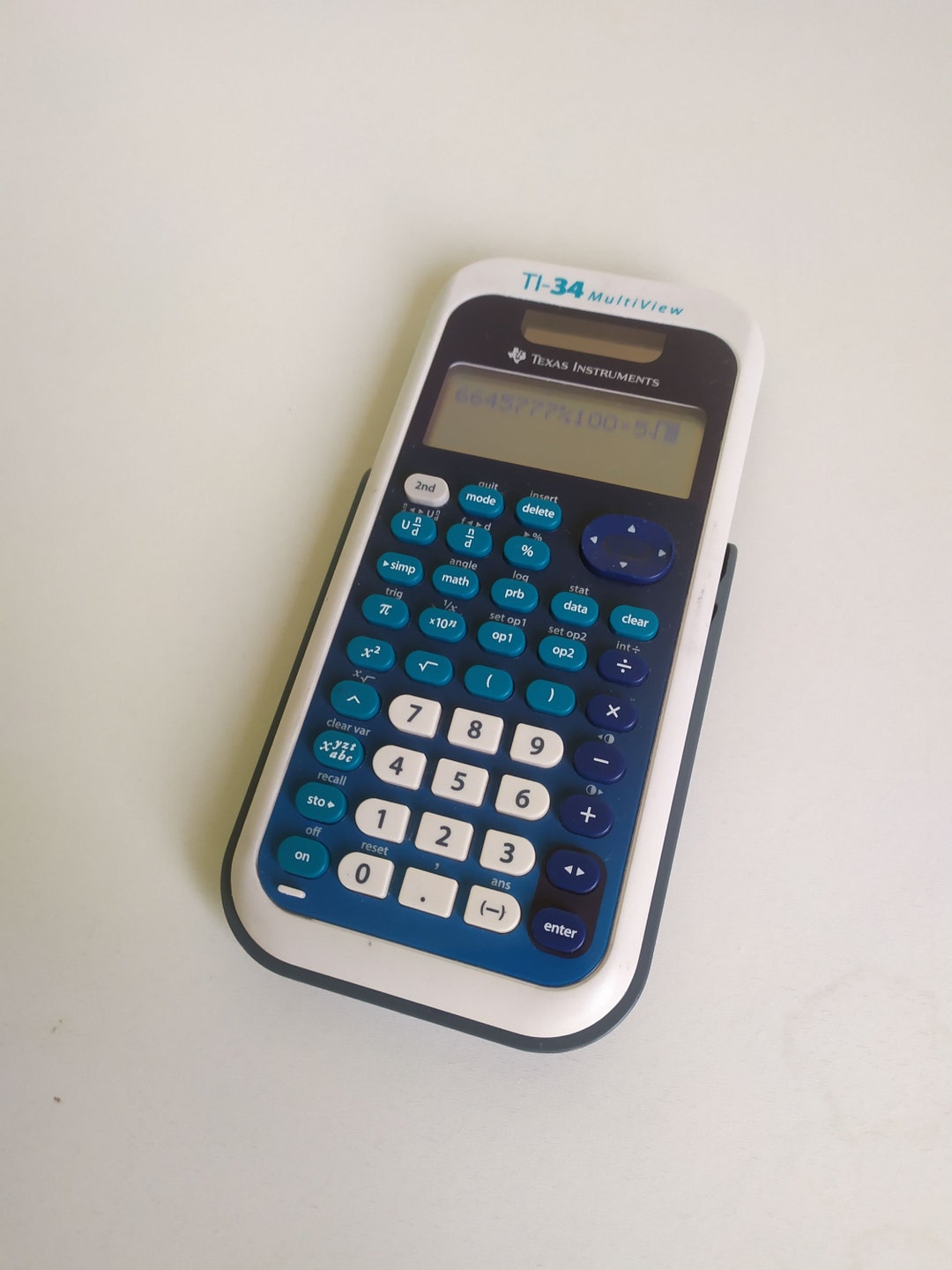 Vintage Texas Instruments TI-34 Multiview Scientific Calculator - Etsy