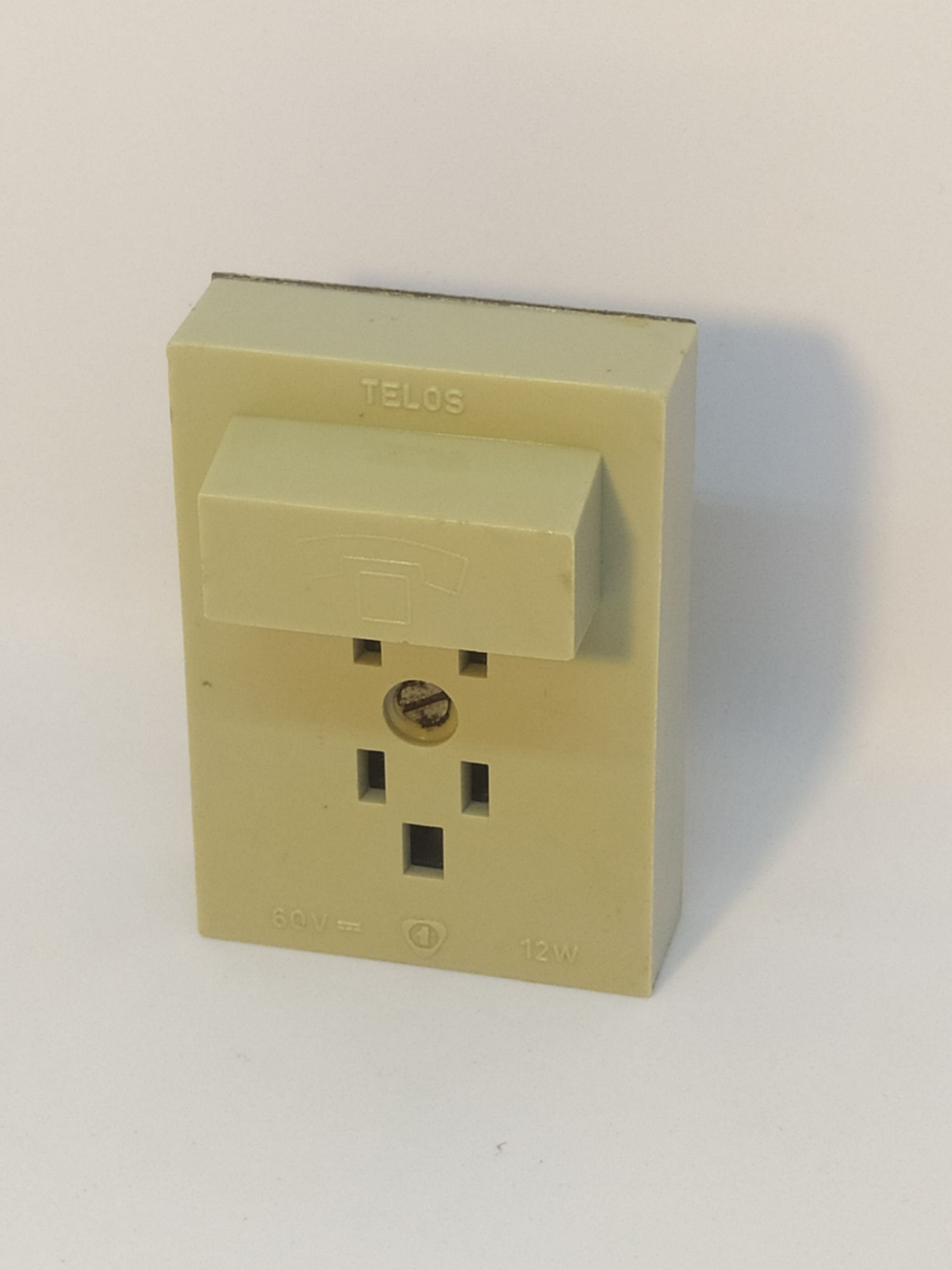 Vintage Soviet Socket Telos for Rotary Telephone, Retro Phone Parts ...