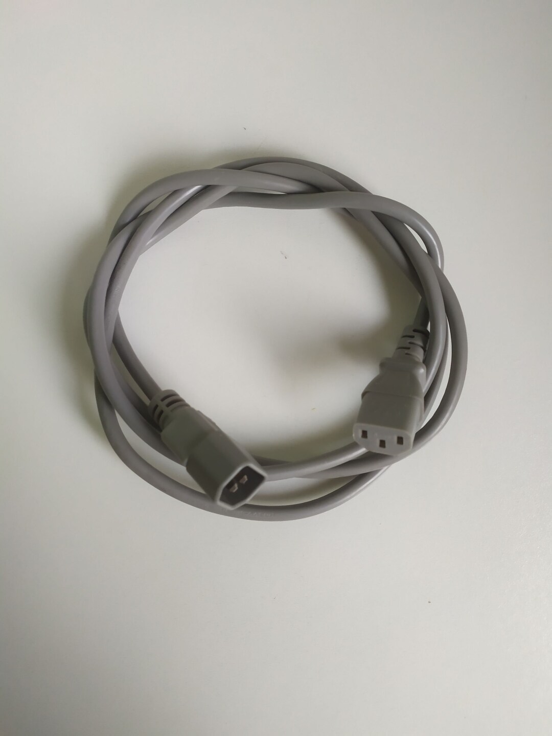 Vintage Computer Mains Power Cable - 3 Pin Kettle Lead PC to Monitor - Etsy