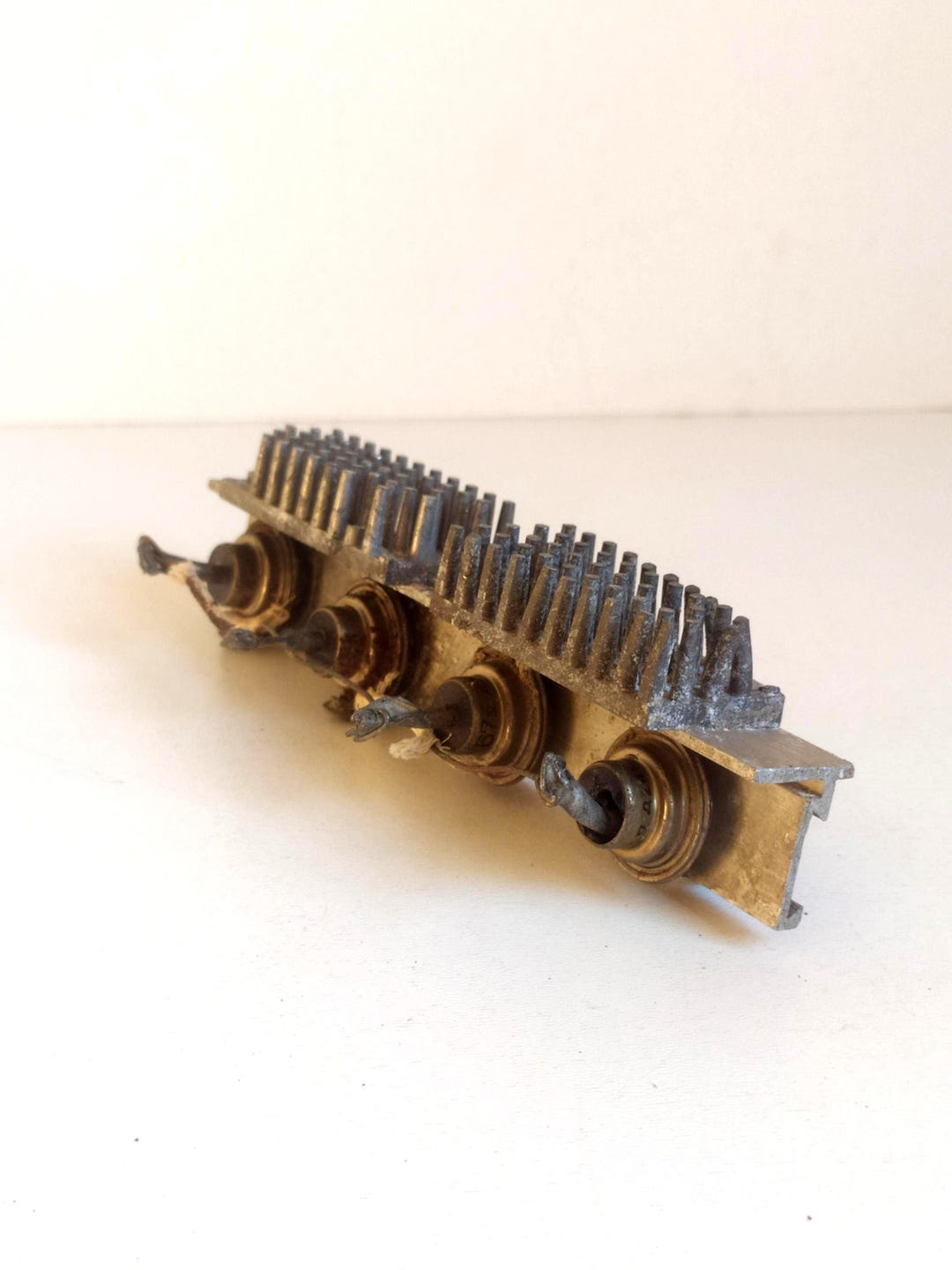 Vintage USSR Soviet Diodes Bridge on Heatsink - Steampunk Industrial ...