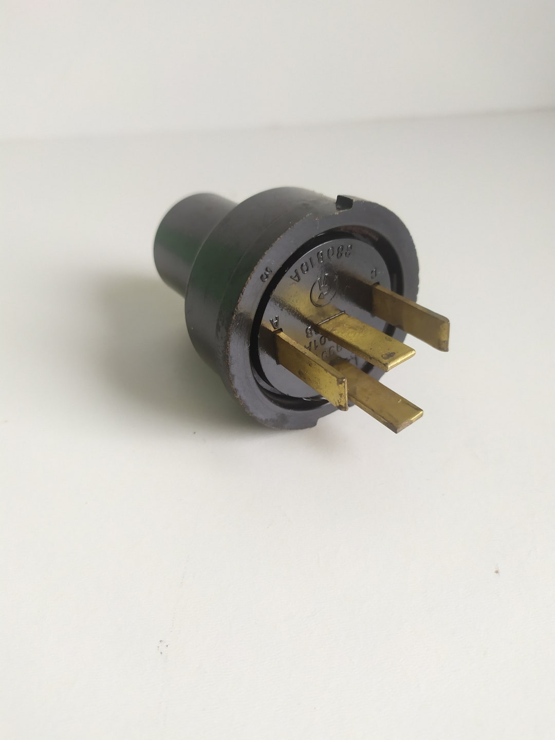 Electrical Plug With Four Contacts in Working Order Vintage Ussr ...