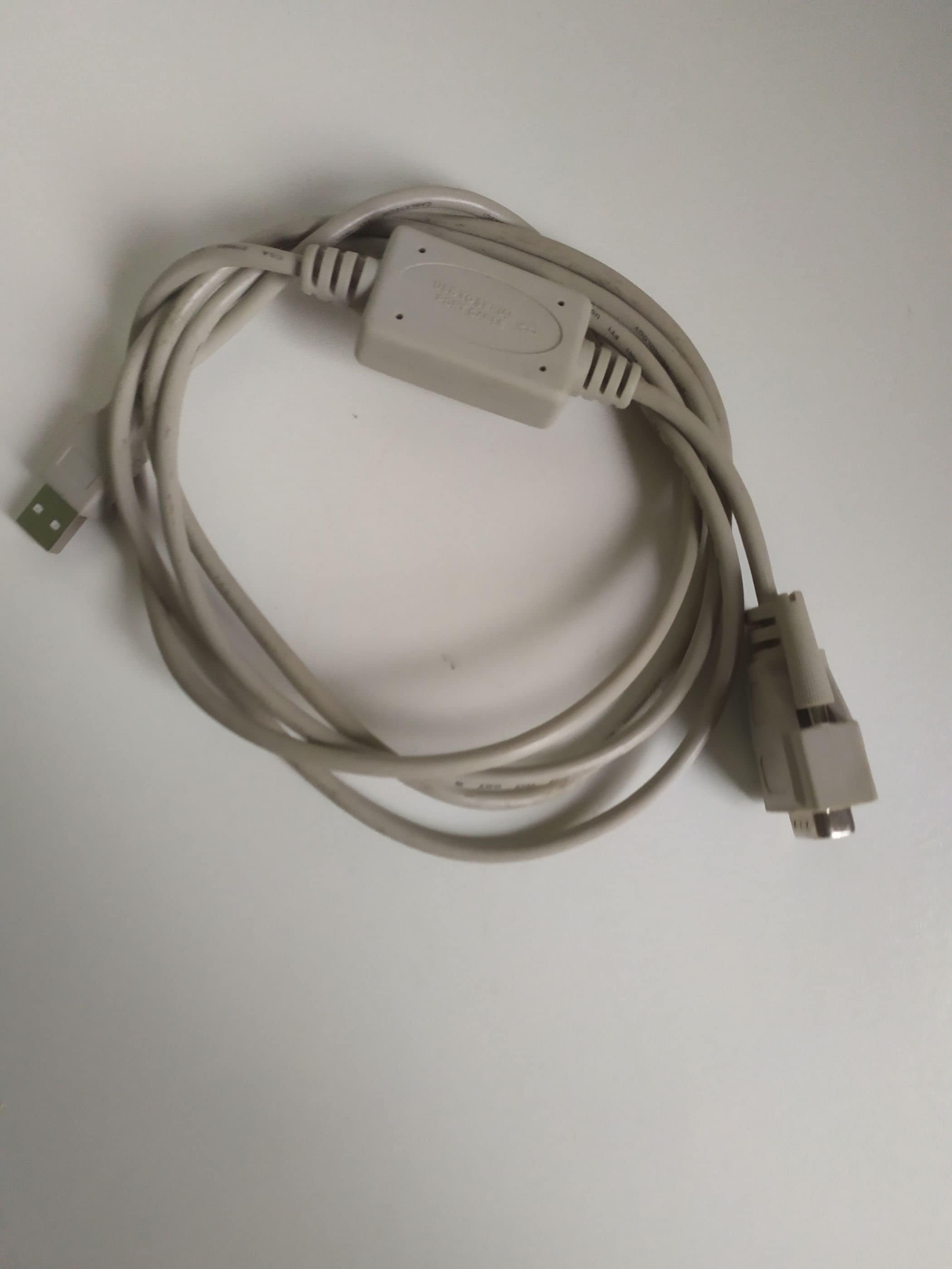 Vintage Computer, USB to Port Cable, USB to VGA Pc Monitor, Vintage ...