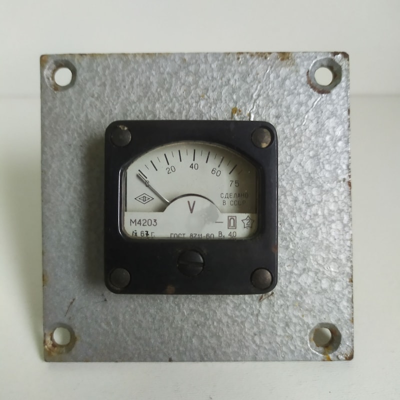 Antique Electrical Meters - Etsy