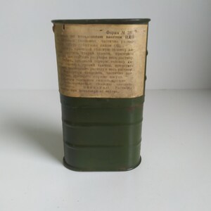 Container Army of the Ussr, Soviet Gun Cleaning Kit, Russian Tank ...