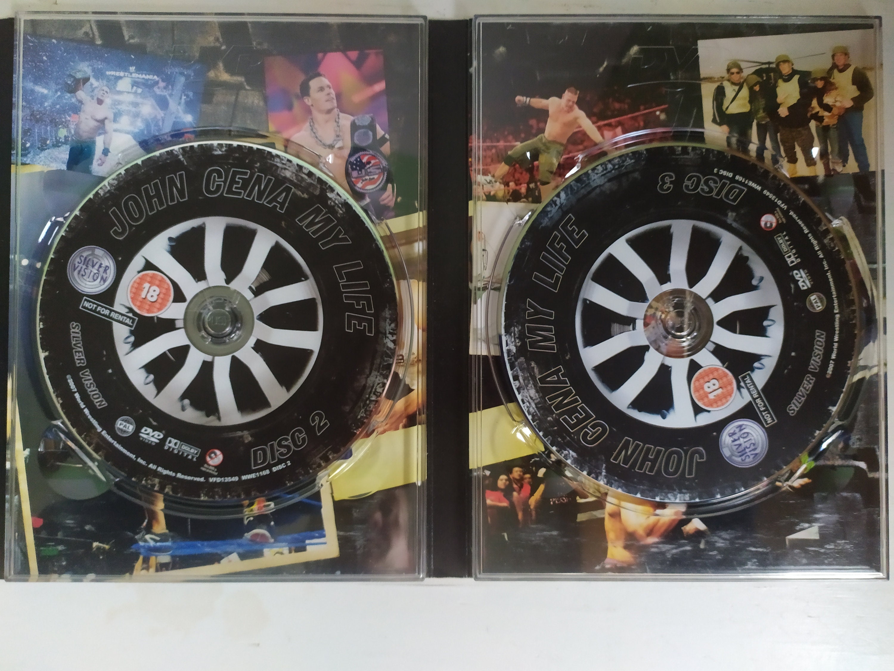 WWE: John Cena My Life DVD Set - Etsy