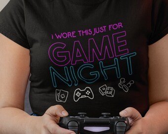 Game Night T Shirt - Etsy