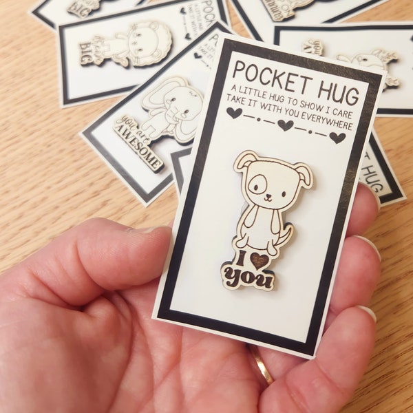 Paper Hug Card - Etsy