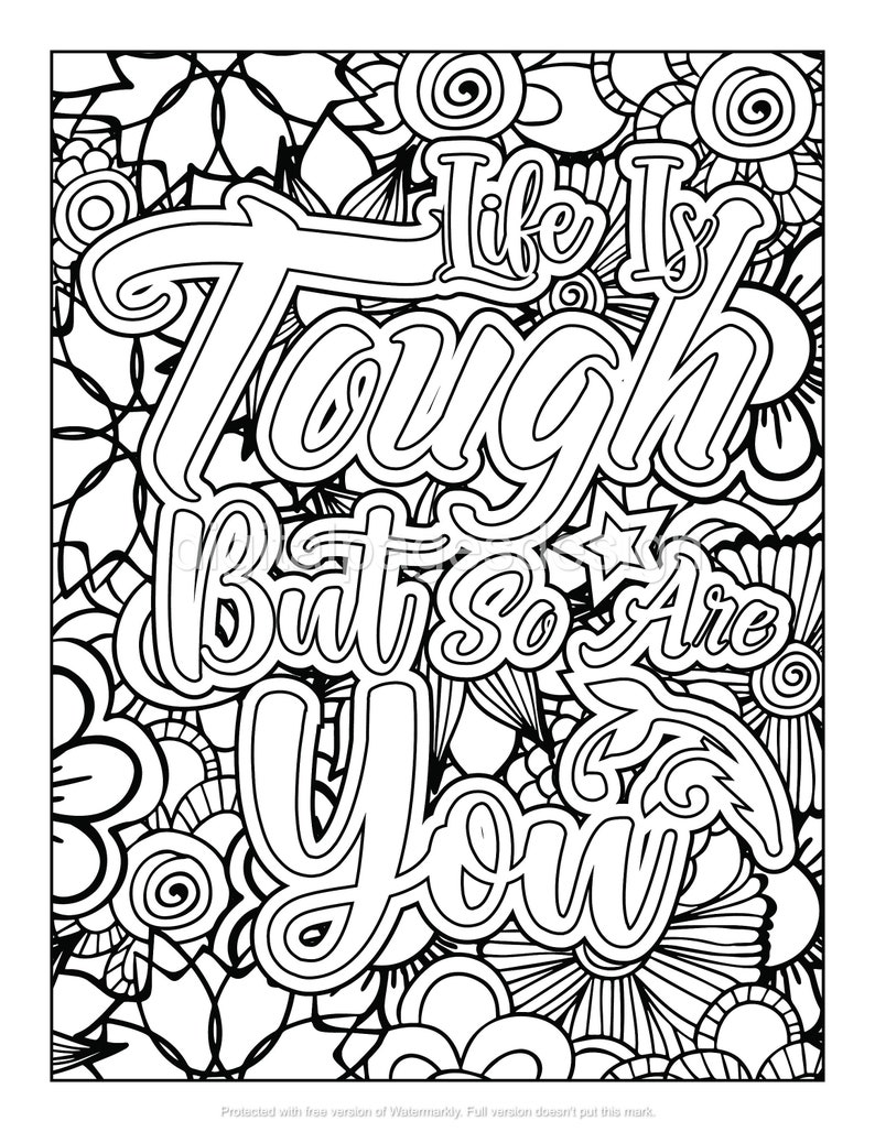 10 Adult Coloring Pages- STRESS RELIEF - Etsy