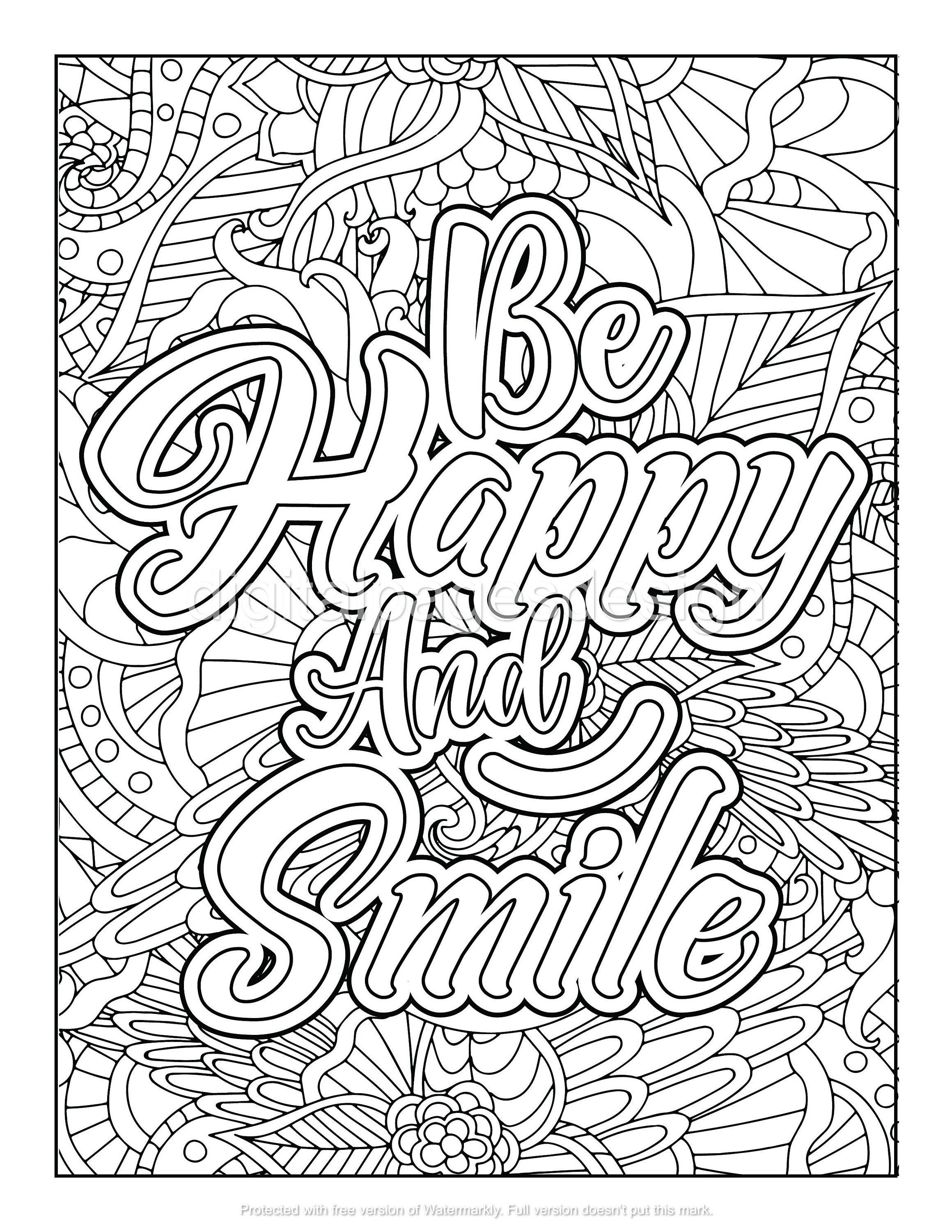 10 Adult Coloring Pages- STRESS RELIEF - Etsy