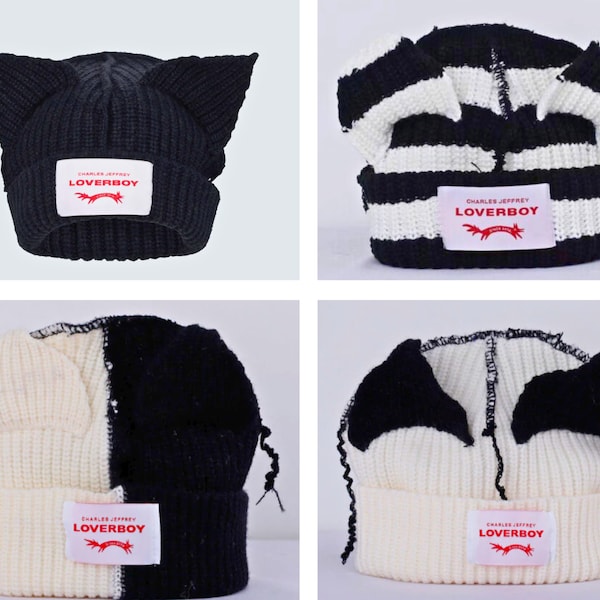 Loverboy Beanie Cat - Etsy