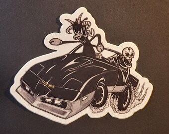 Knight Rider Sticker - Etsy