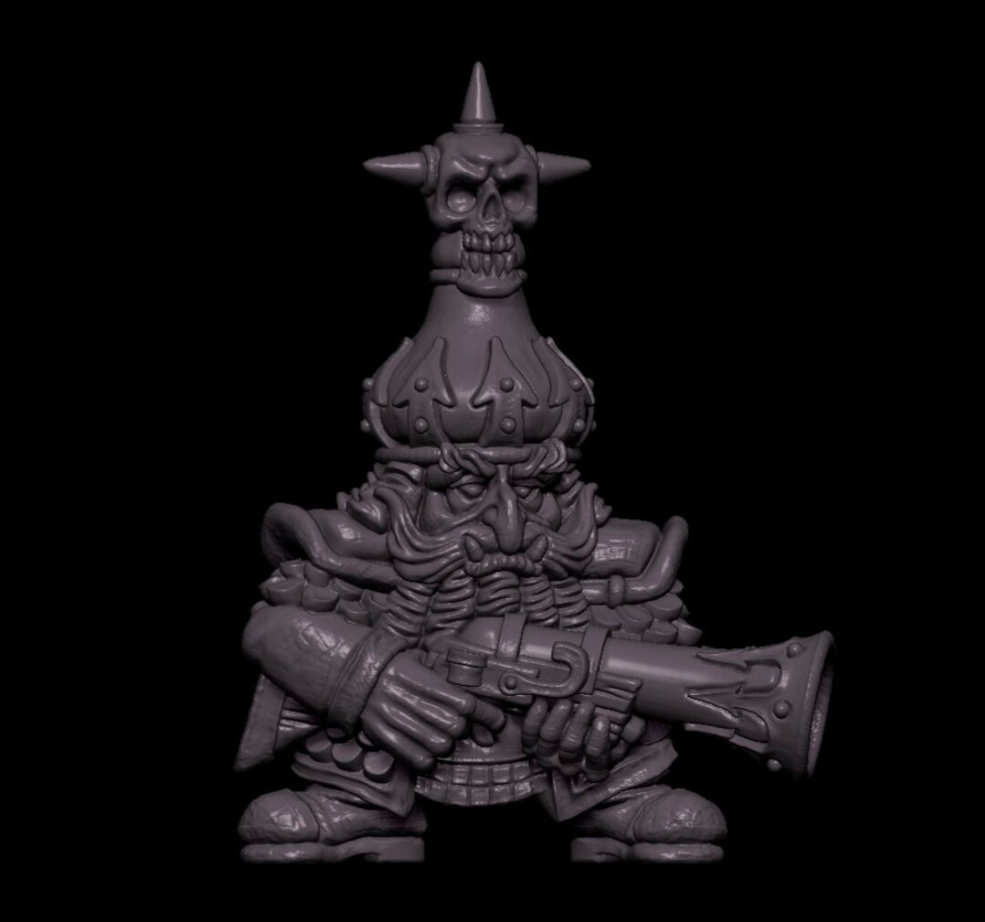 Evil Dwarf Arquebus of Bedlam - Fabelzel - Etsy