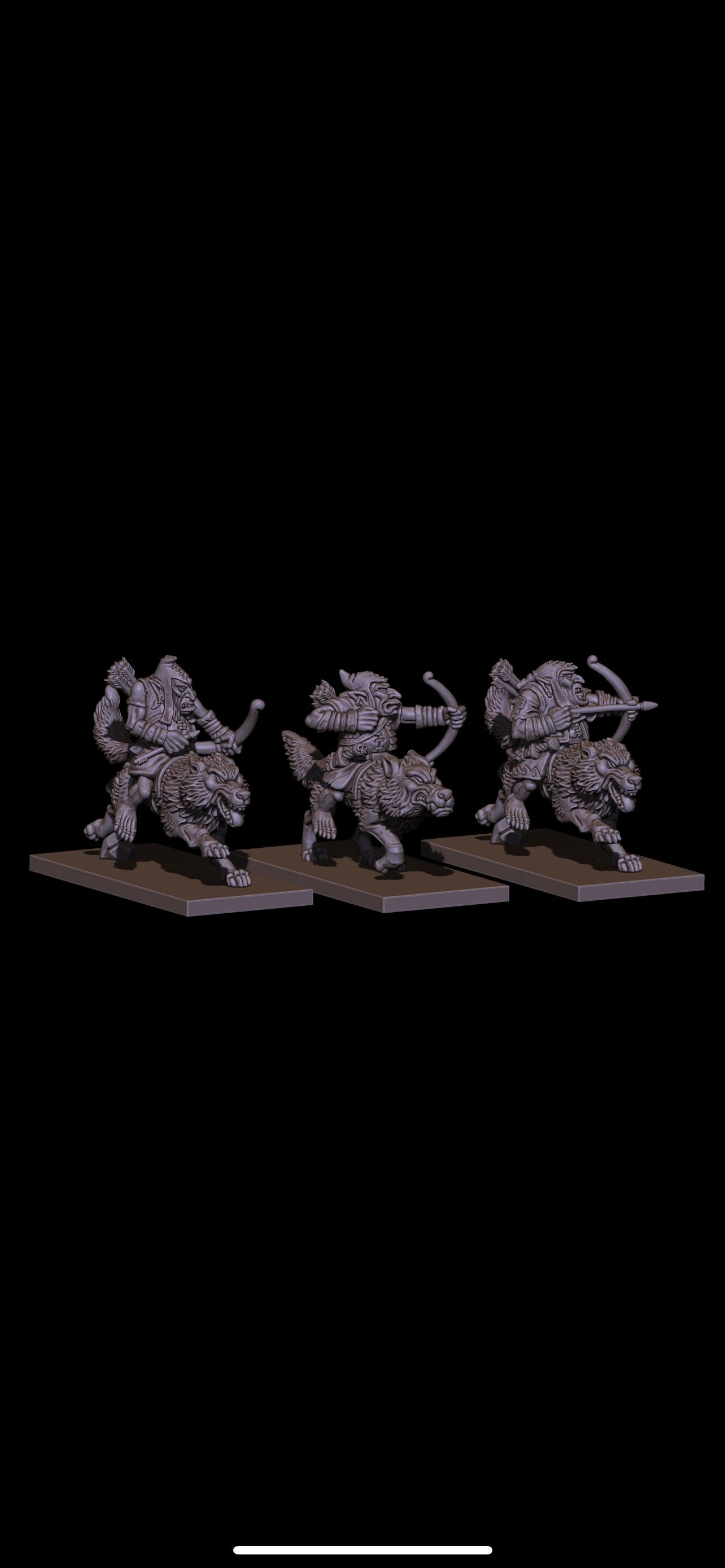 Hobgoblin Wolf Riders - Fabelzel - Etsy
