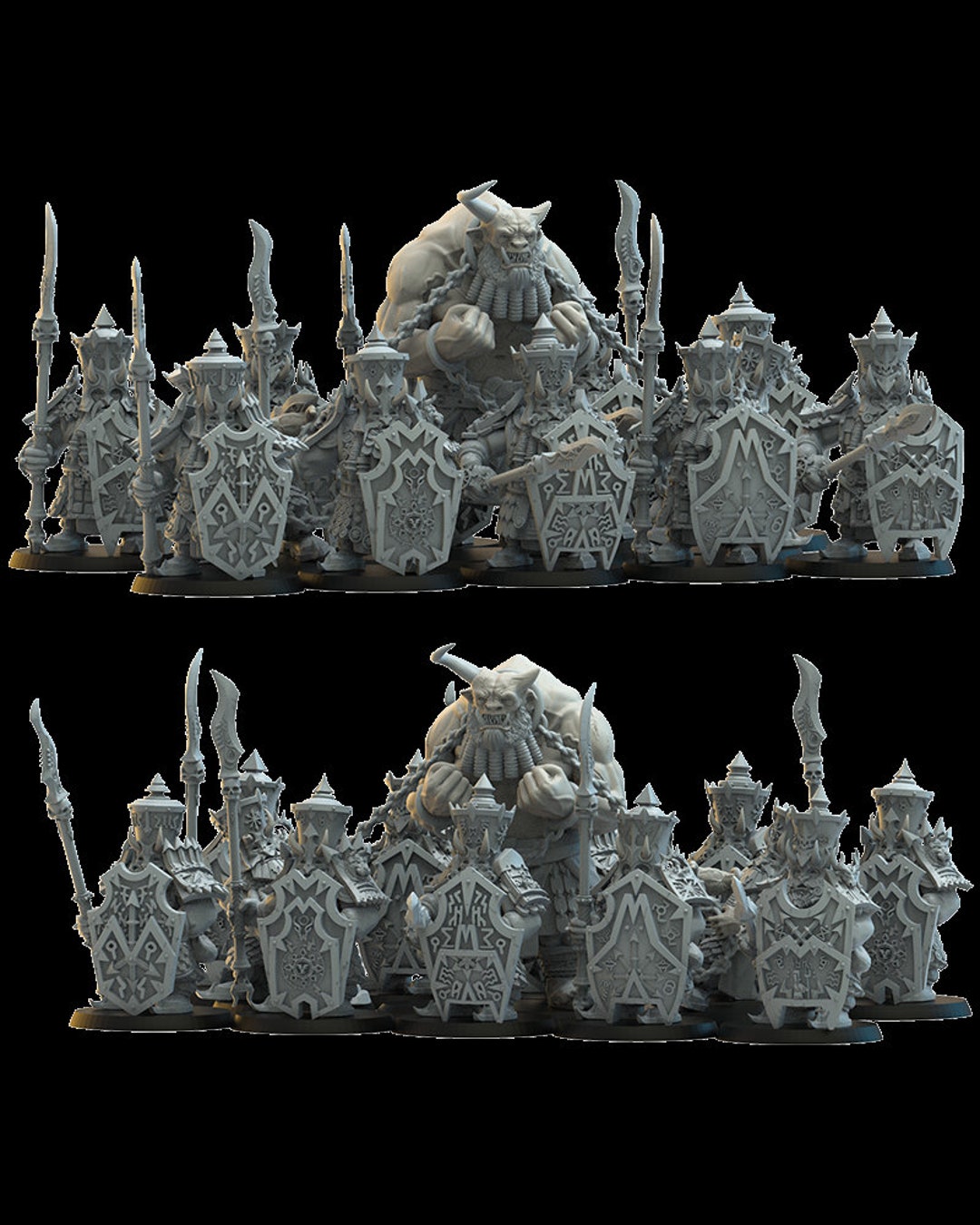 Evil Dwarf Immortals - Lost Kingdom Miniatures - Etsy