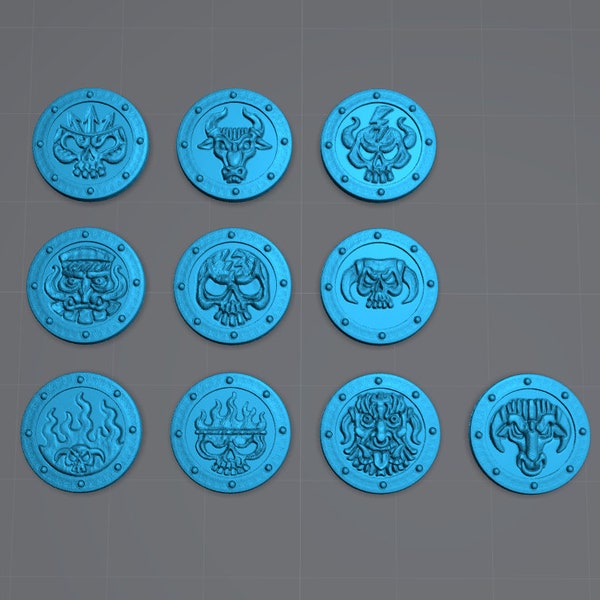 Dwarf Shields - Etsy