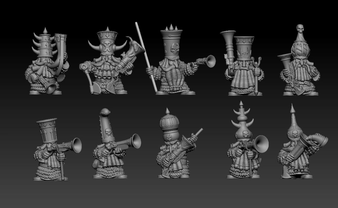 Evil Dwarves of Bedlam With Blunderers - Brawniac - Etsy