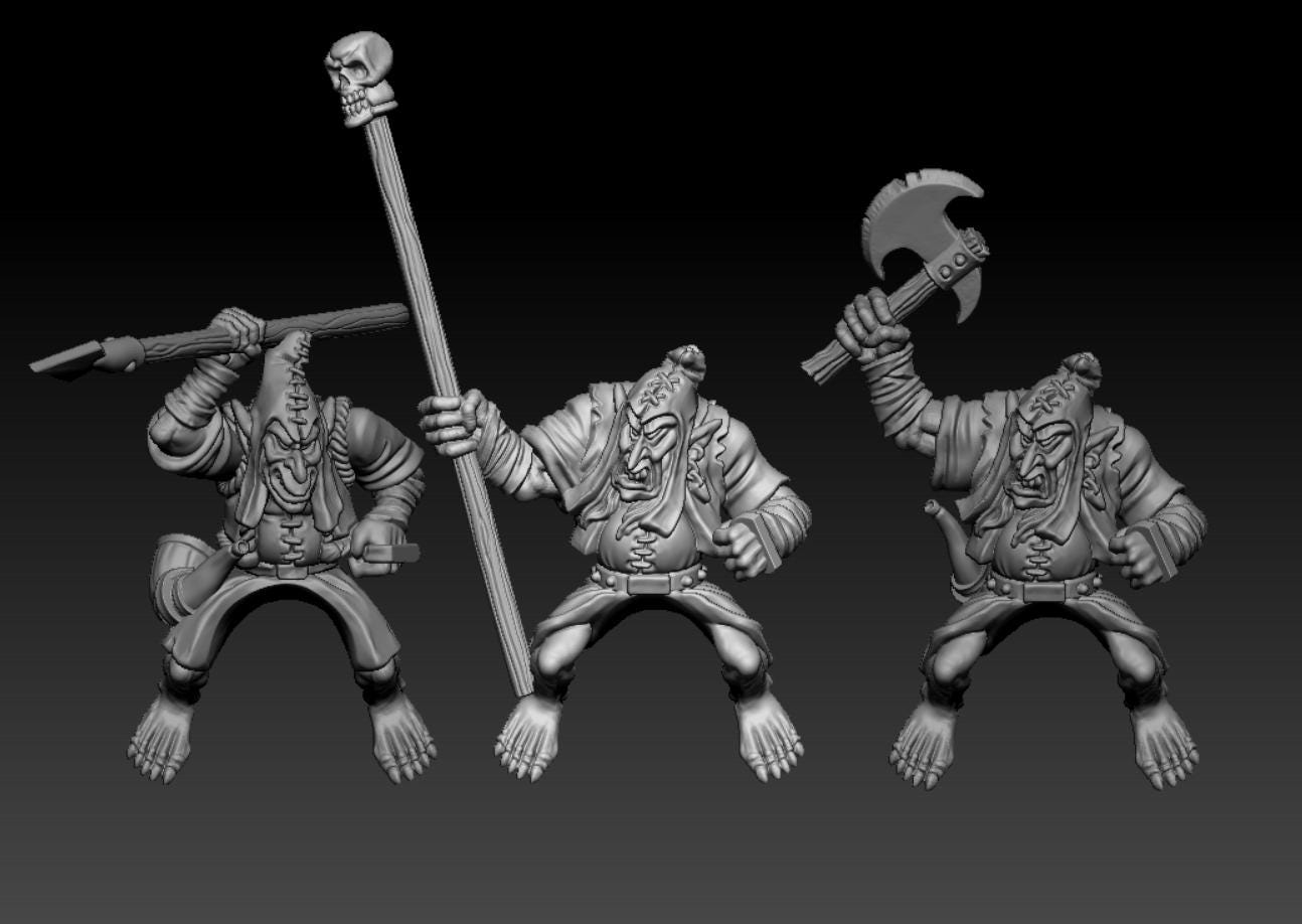 Hobgoblin Wolf Riders - Fabelzel - Etsy