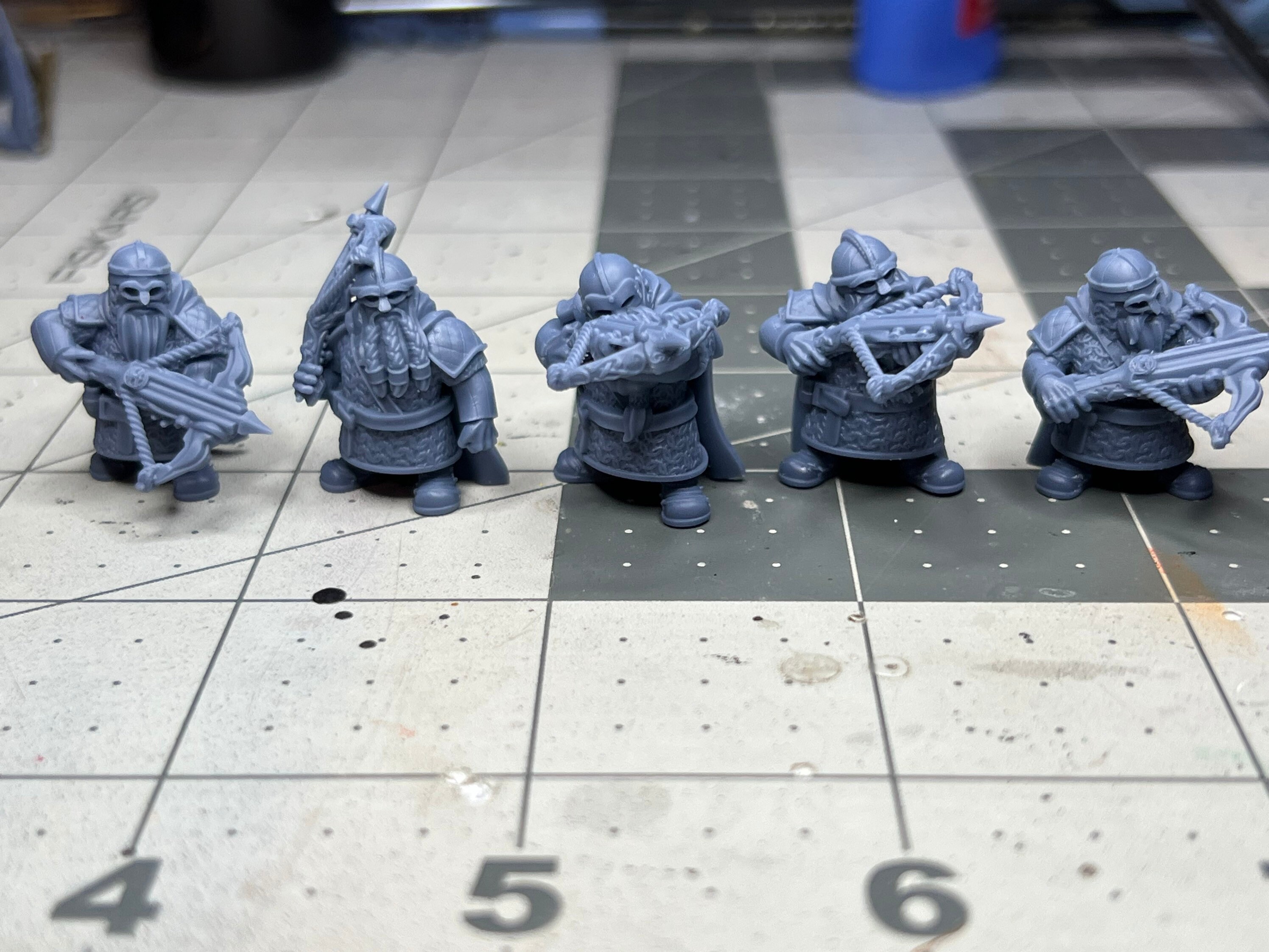 Dwarf Crossbowmen Kyoushuneko Miniatures - Etsy