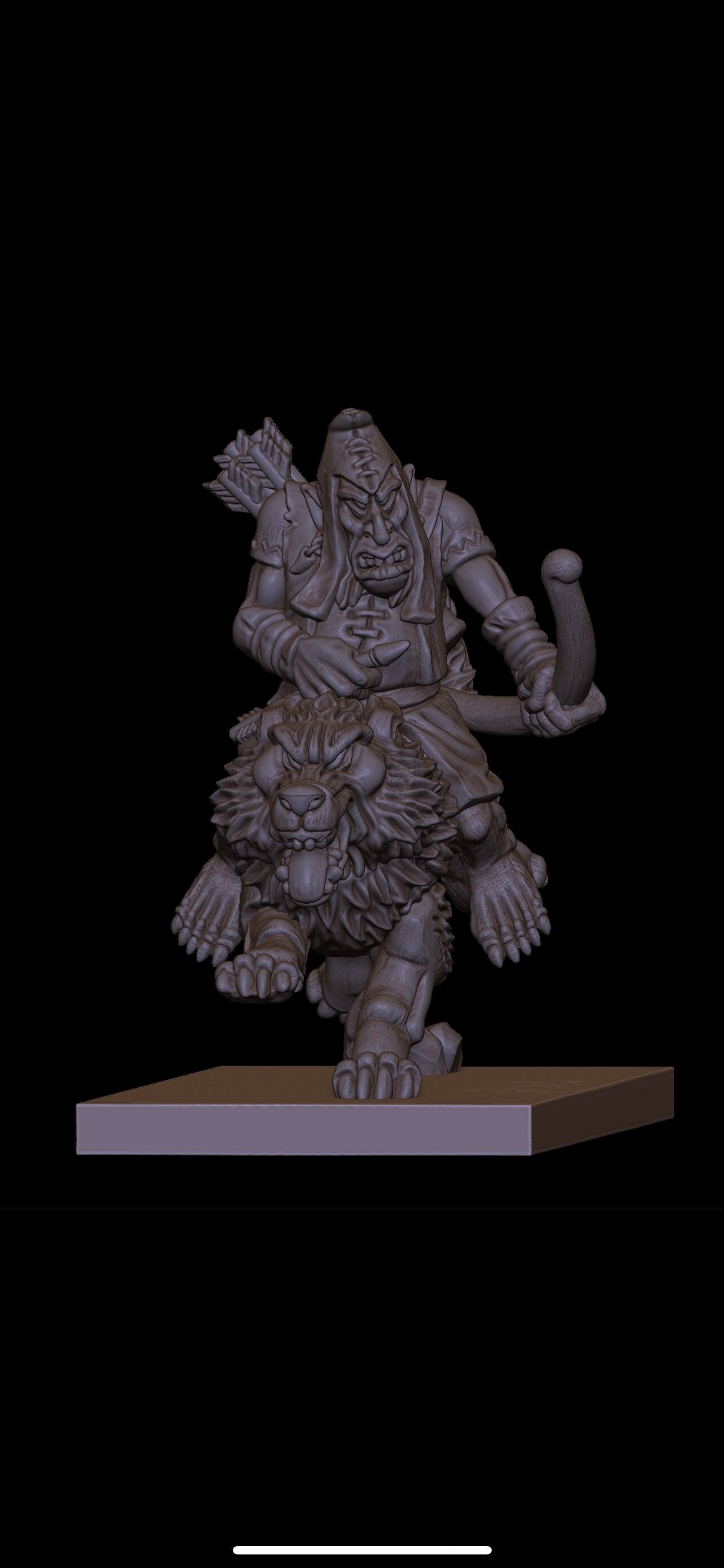 Hobgoblin Wolf Riders Fabelzel - Etsy