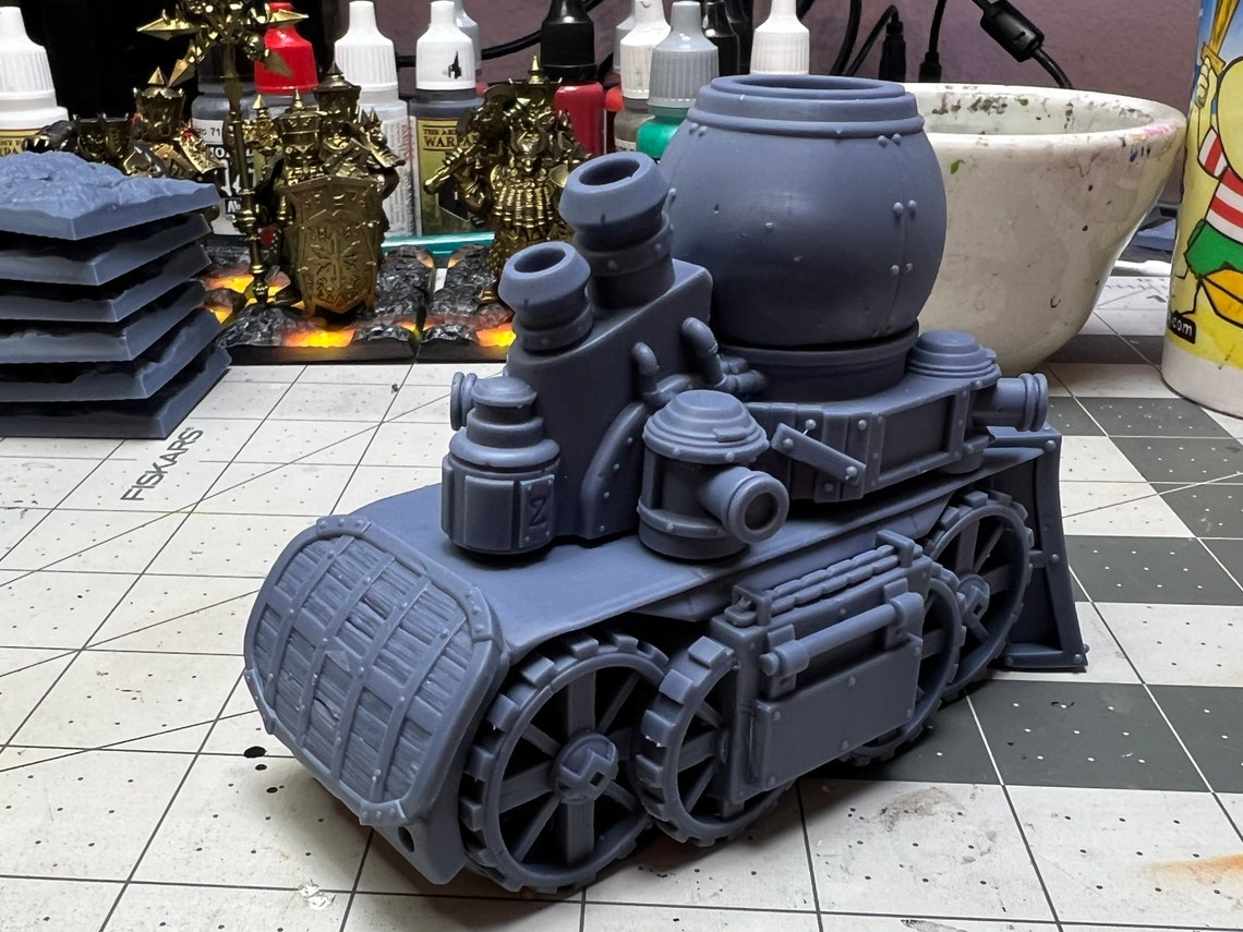 Dwarf Tank Kyoushuneko Miniatures - Etsy