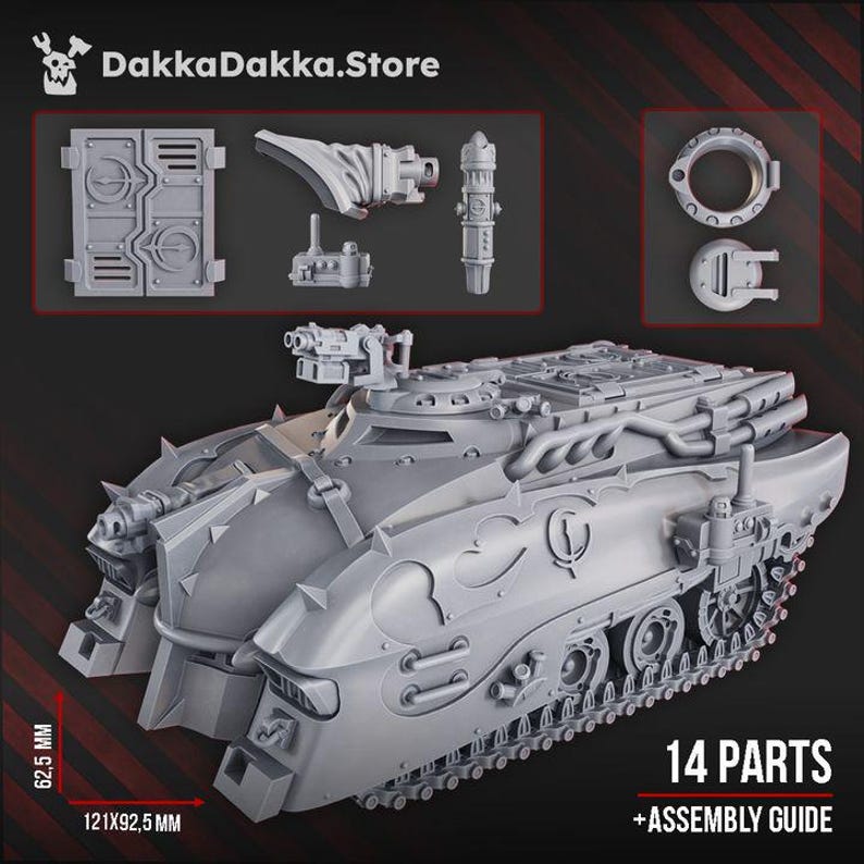 Armored Tank/troop Carrier - Gomorrah Dakkadakka - Etsy