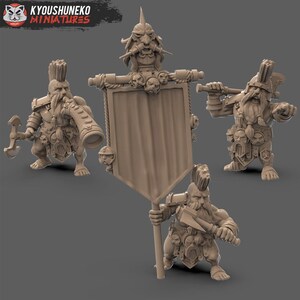 Dwarf Slayers- Kyoushuneko Miniatures - Etsy