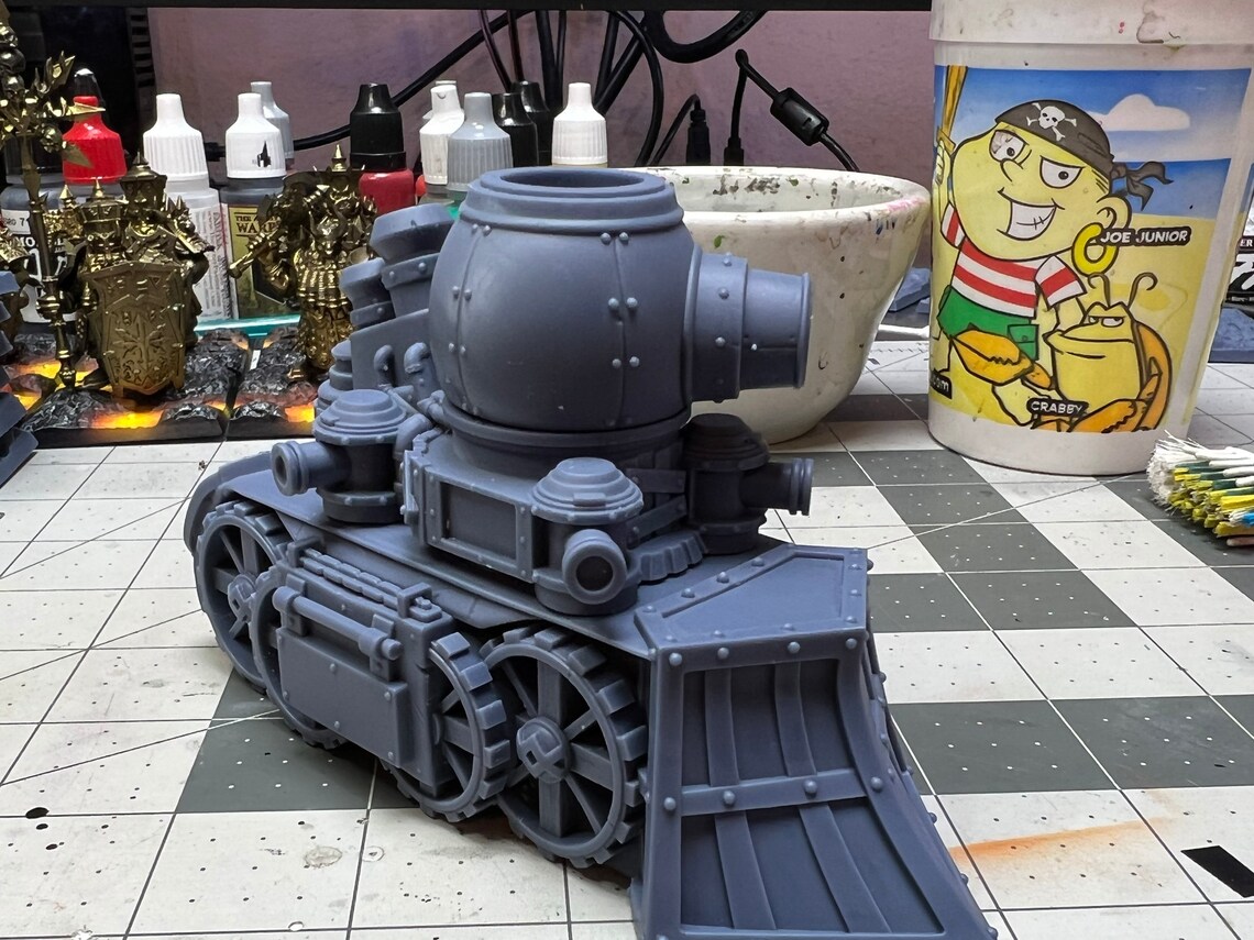 Dwarf Tank Kyoushuneko Miniatures - Etsy